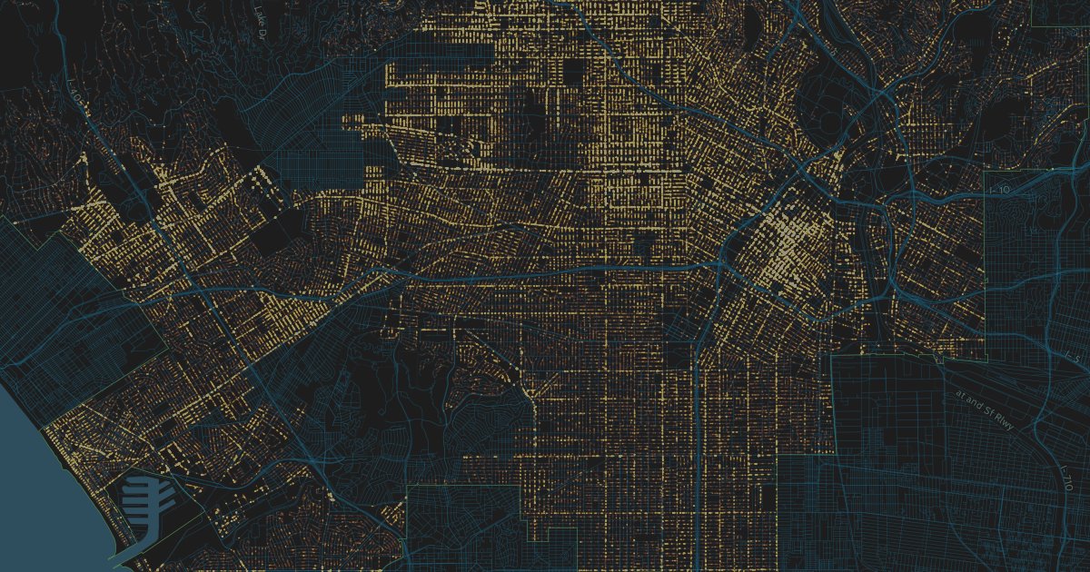 Visualizing business in Los Angeles Visualizing business in Los Angeles